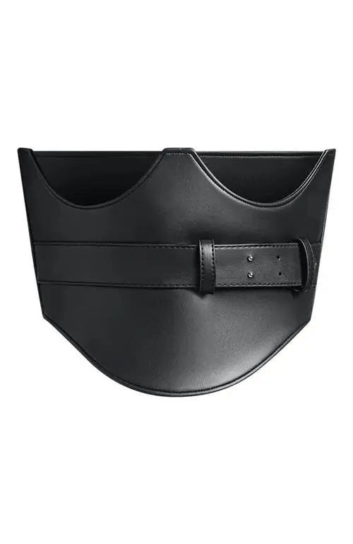 Manière De Voir Maniere De Voir Vegan Leather Corset Belt