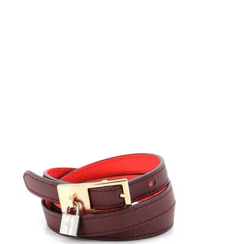 Hermès Lucky 15 Reversible Belt Leather Thin