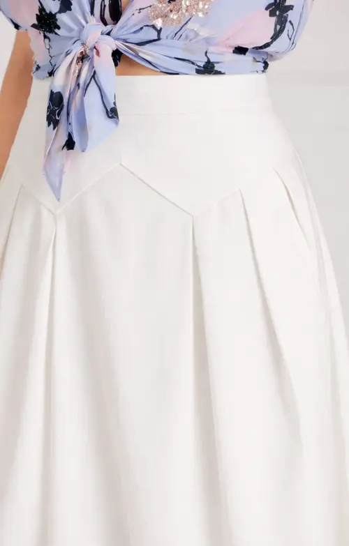 TEMPERLEY LONDON Elodie Skirt - Ivory