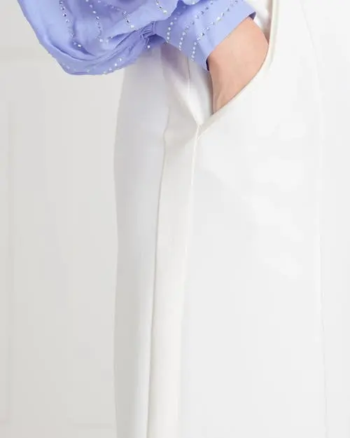 TEMPERLEY LONDON Conqueror Trouser - White