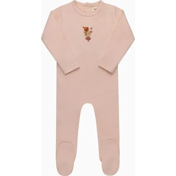 ELY'S & CO. Playful Mouse Footie - Pink