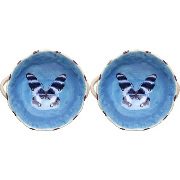 DANICA BRANDS Aurora Footed Bowlset Of 2