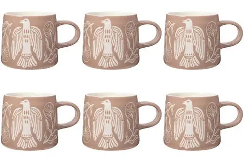 DANICA BRANDS Peregrine Mugset Of 6