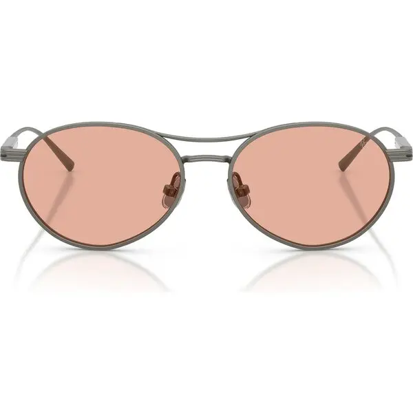 Brunello Cucinelli Oval Sunglasses - Pewter