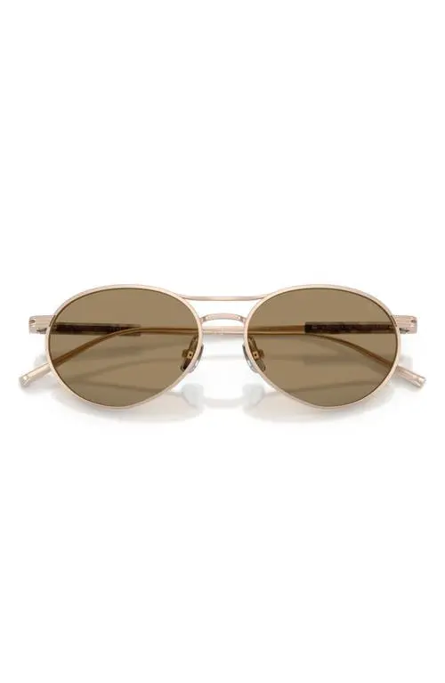 Brunello Cucinelli Oval Sunglasses