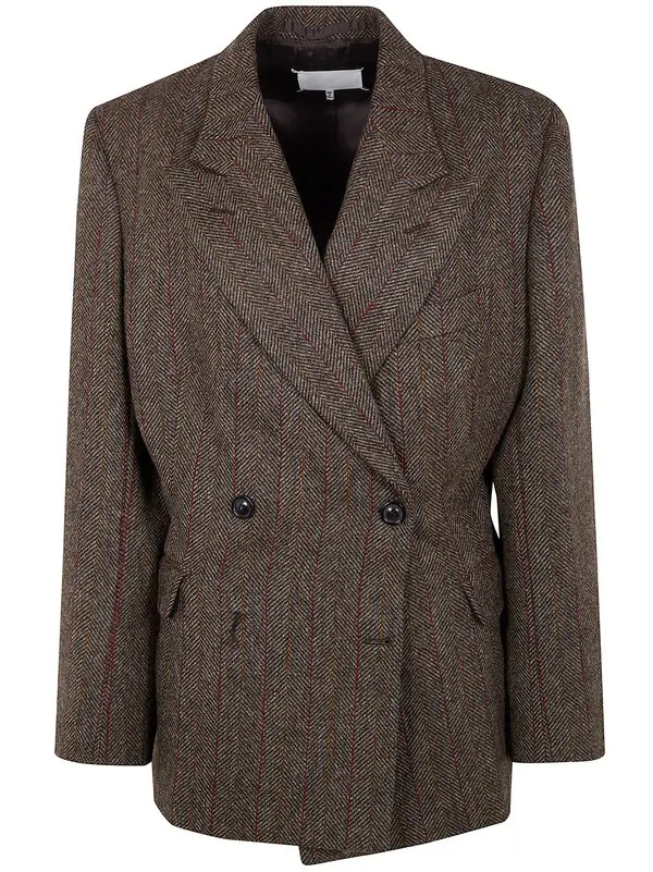 MAISON MARGIELA Wool Double Breasted Blazer