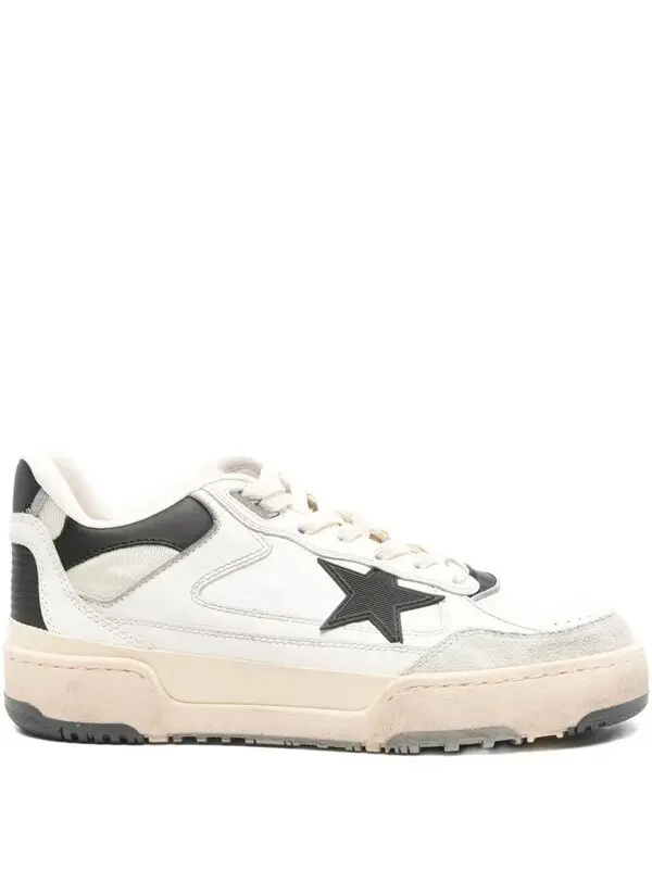 GOLDEN GOOSE Forty2 Leather Sneakers - White