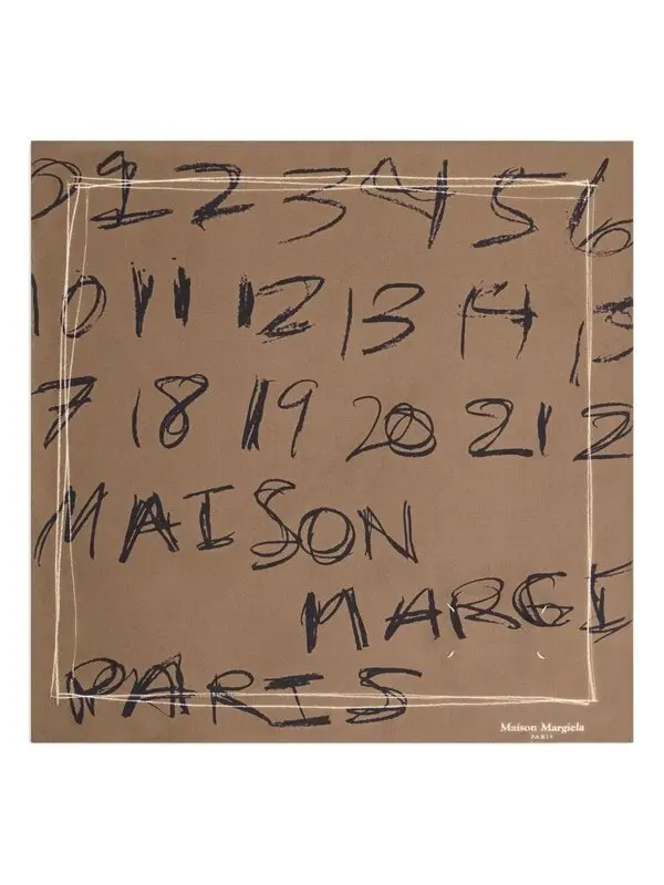 MAISON MARGIELA Foulard - Brown