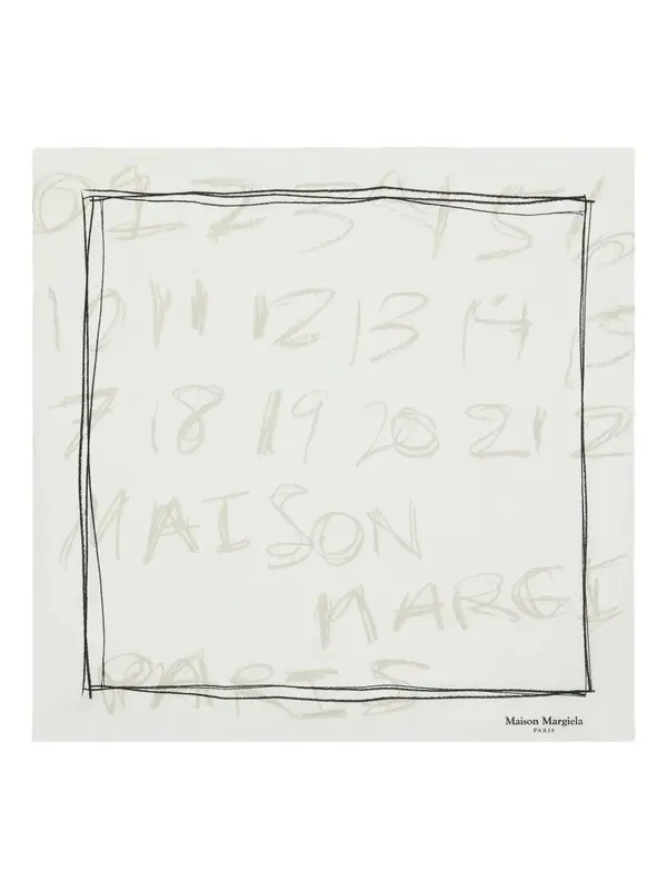 MAISON MARGIELA Foulard - White