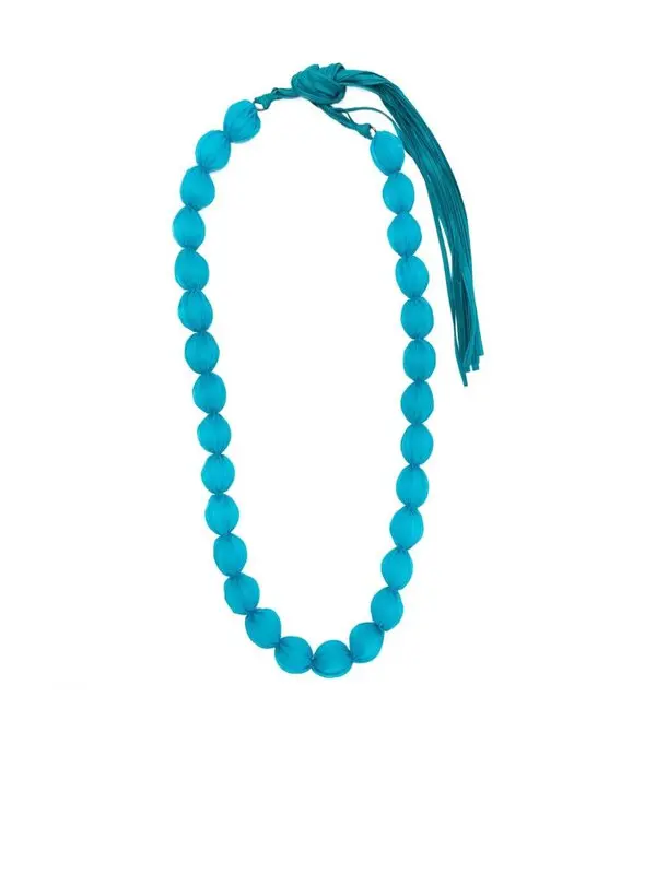 PLEATS PLEASE Shibori Necklace - Green