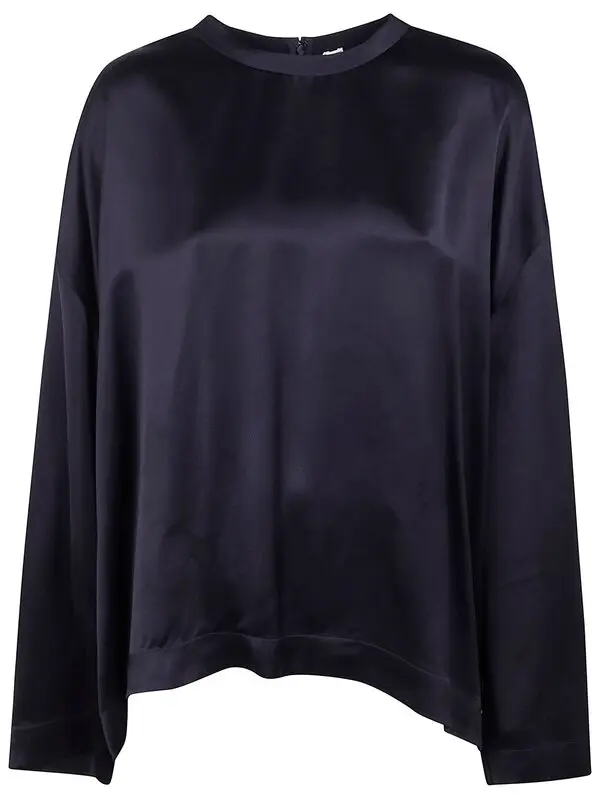 TOTEME Boxy Satin Top
