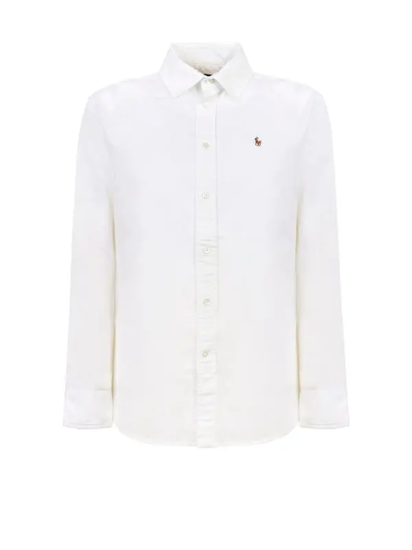 Polo Ralph Lauren Slim Fit Oxford Shirt - White