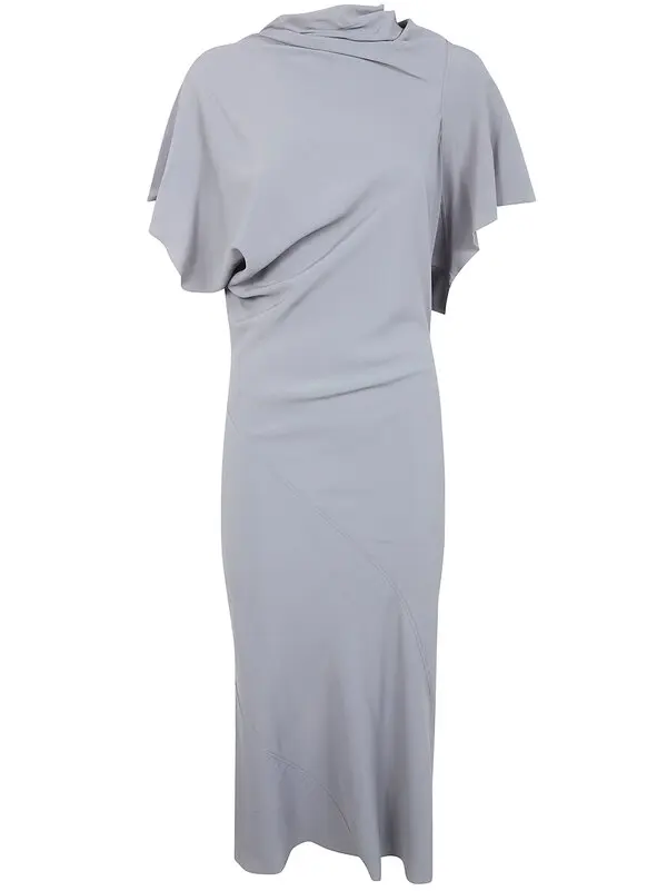 Rick Owens Seb Midi Dress - Brown