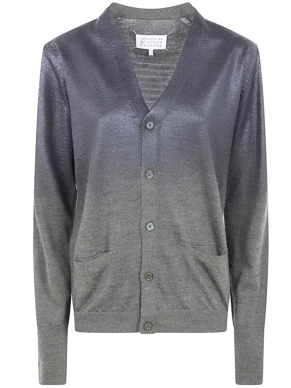 MAISON MARGIELA V-neck Cardigan - Green