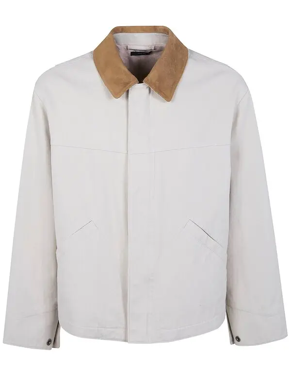 TOM FORD Cotton Canvas Wr Workwear Jacket - White