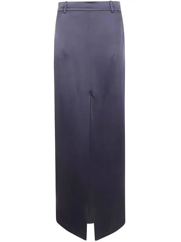 TOM FORD Crepe Envers Satin Tailored Skirt