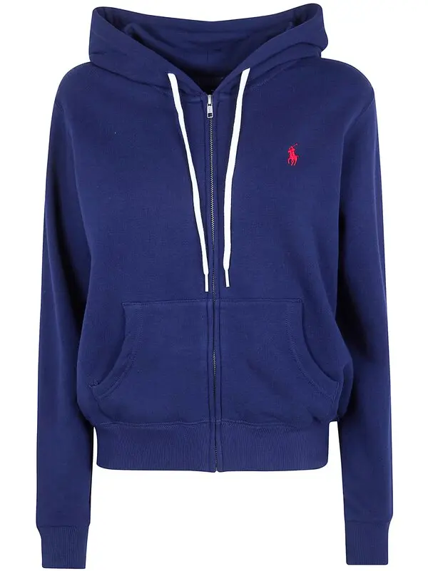 Polo Ralph Lauren Full Zip Hooded Sweatshirt - Blue