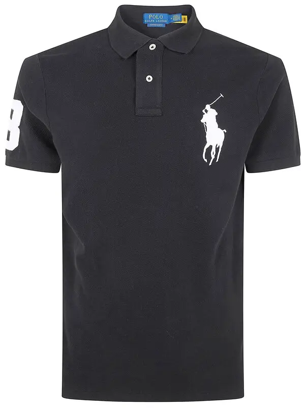 Polo Ralph Lauren Short Sleeves Knit Big Logo Polo Shirt