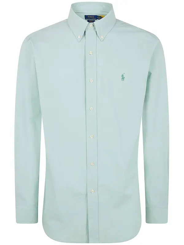 Polo Ralph Lauren Long Sleeve Sport Stripes Shirt - Green
