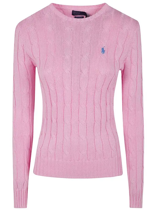 Polo Ralph Lauren Julianna Long Sleeve Pullover Sweater - Pink