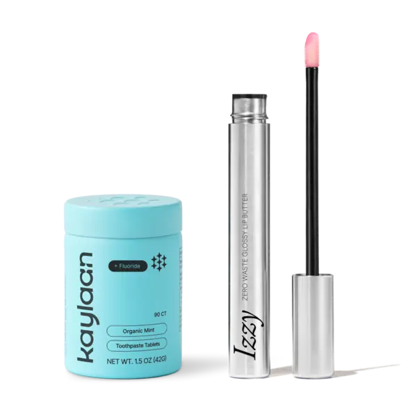 IZZY ZERO WASTE BEAUTY Izzy X Kaylaan Fresh Smile & Hydrated Lips Duo - One-color