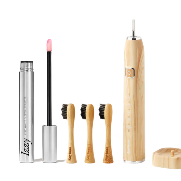IZZY ZERO WASTE BEAUTY Izzy X Kaylaan Sonic Smile & Gloss Lip Set - One-color