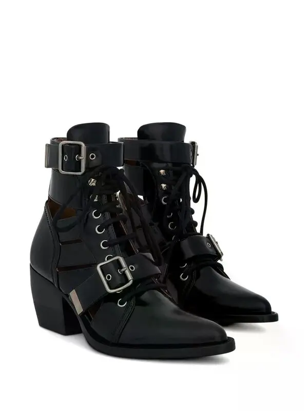 Chloé Reilly Buckle Embellished Ankle Boots