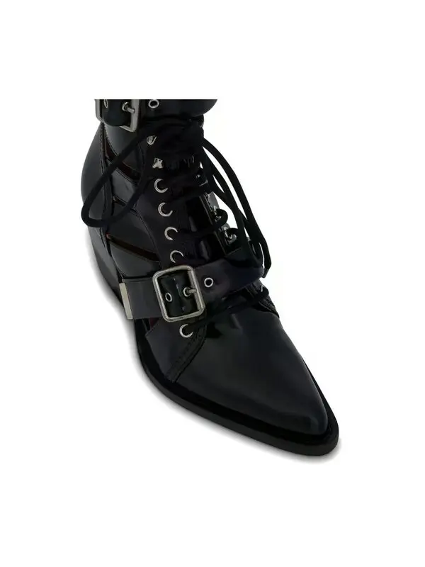 Chloé Reilly Buckle Embellished Ankle Boots