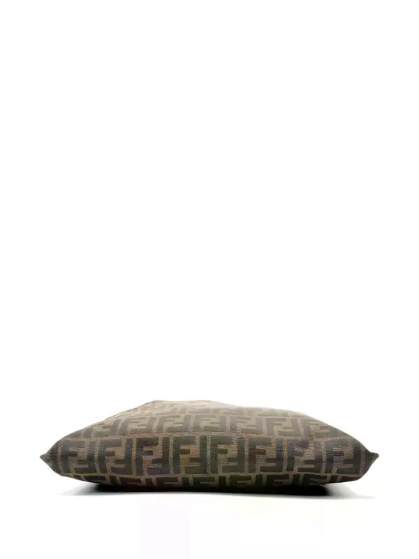 Fendi Zucca Pattern Metal-handle Bag