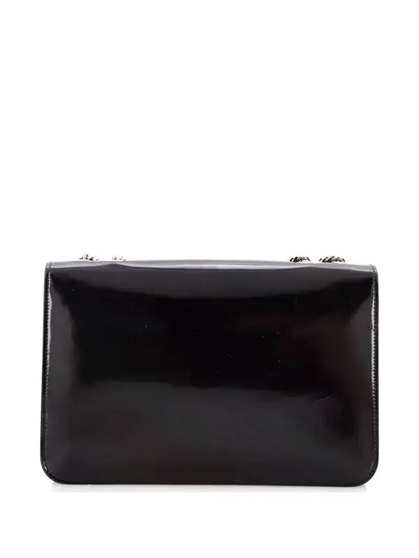 Gucci Interlocking Patent Medium Shoulder Bag