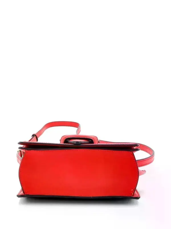 Loewe Barcelona Shoulder Bag In Leather - Red