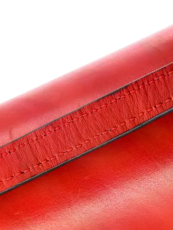 Loewe Barcelona Shoulder Bag In Leather - Red