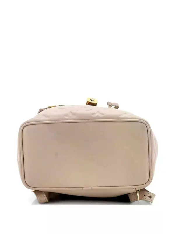 LOUIS VUITTON Coussin Monogram Embossed Lambskin Pm Backpack