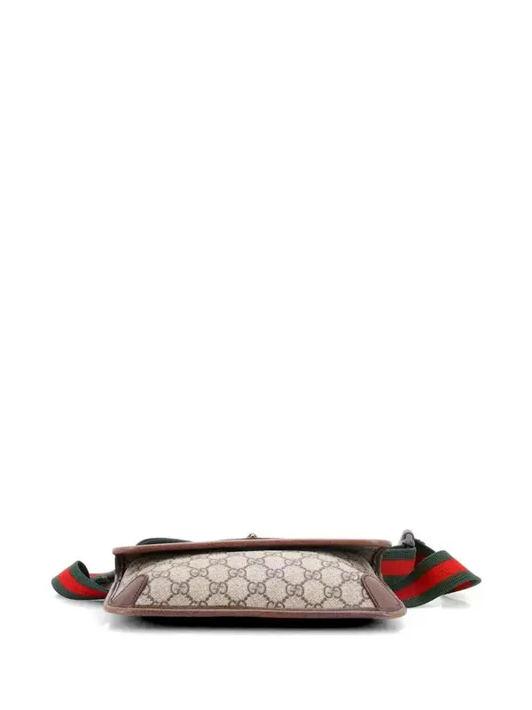 Gucci Neo Vintage Gg Coated Canvas Belt Bag - Brown