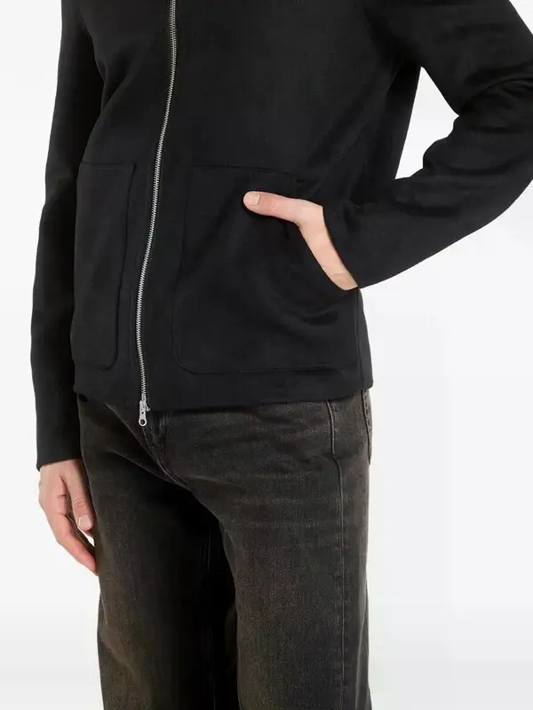 SAMSOE SAMSOE Zip-fastening Pocket Jacket - Black