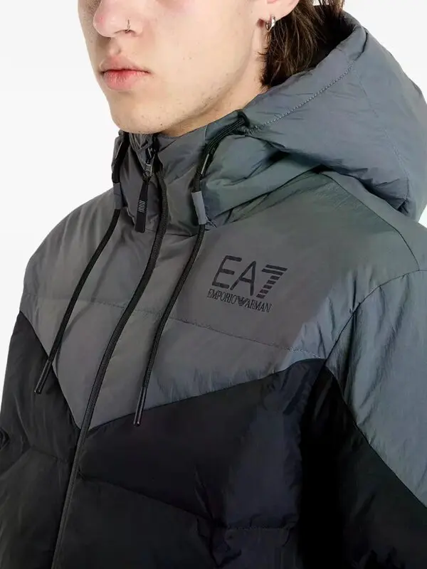 EA7 Hooded Padded Jacket