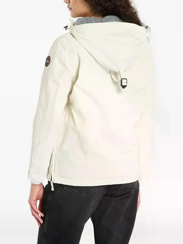 NAPAPIJRI Logo Patch Hooded Jacket
