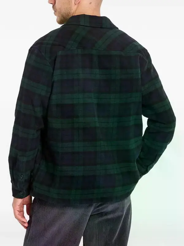 SAMSOE SAMSOE Check-pattern Overshirt