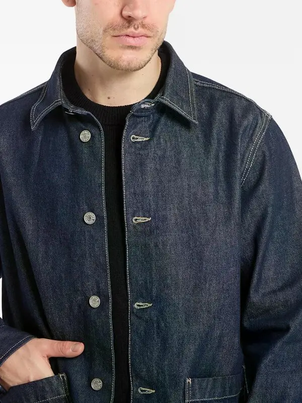 SAMSOE SAMSOE Patch-pocket Denim Jacket