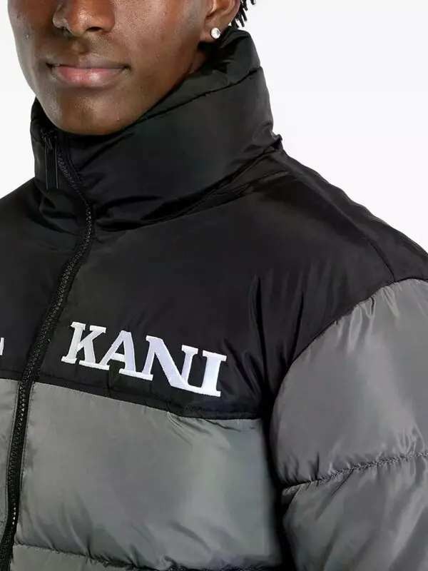 KARL KANI Padded Logo Jacket - Grey