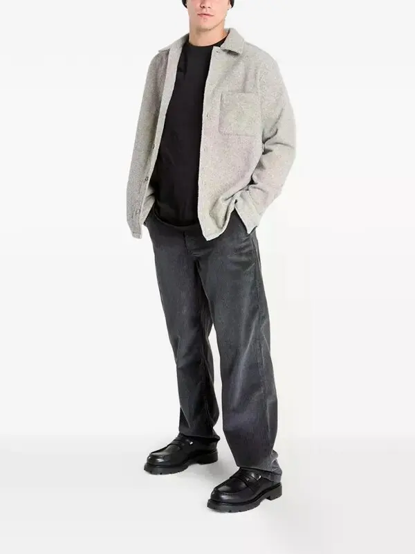 SAMSOE SAMSOE Button-fastening Pocket Overshirt