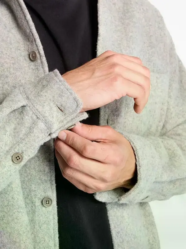 SAMSOE SAMSOE Button-fastening Pocket Overshirt