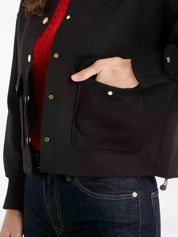 Tommy Hilfiger Press-stud Cropped Jacket