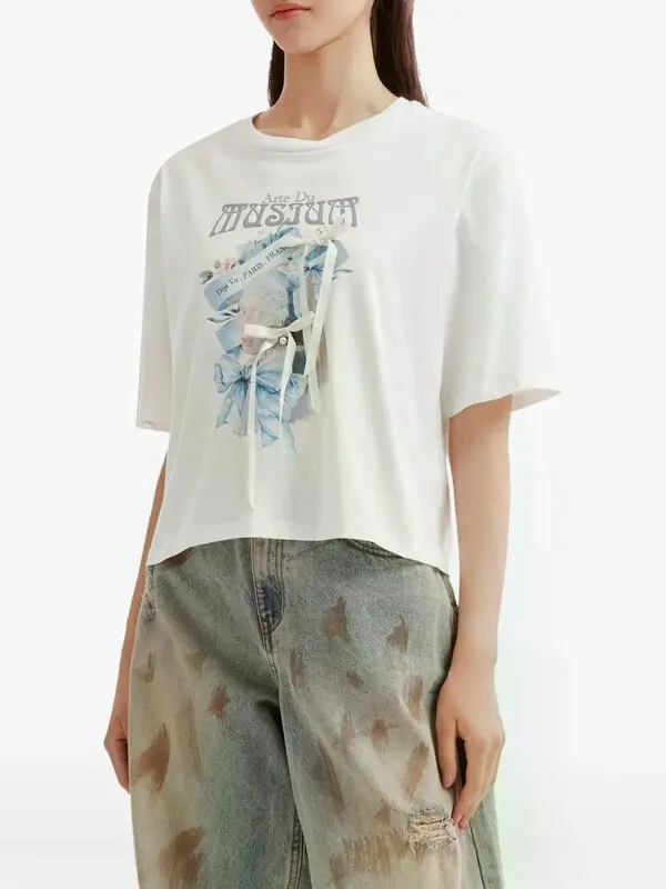 MUSIUM DIV. Graphic Print T-shirt