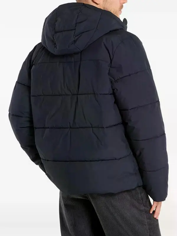 SAMSOE SAMSOE Padded Hooded Jacket With Logo Detail