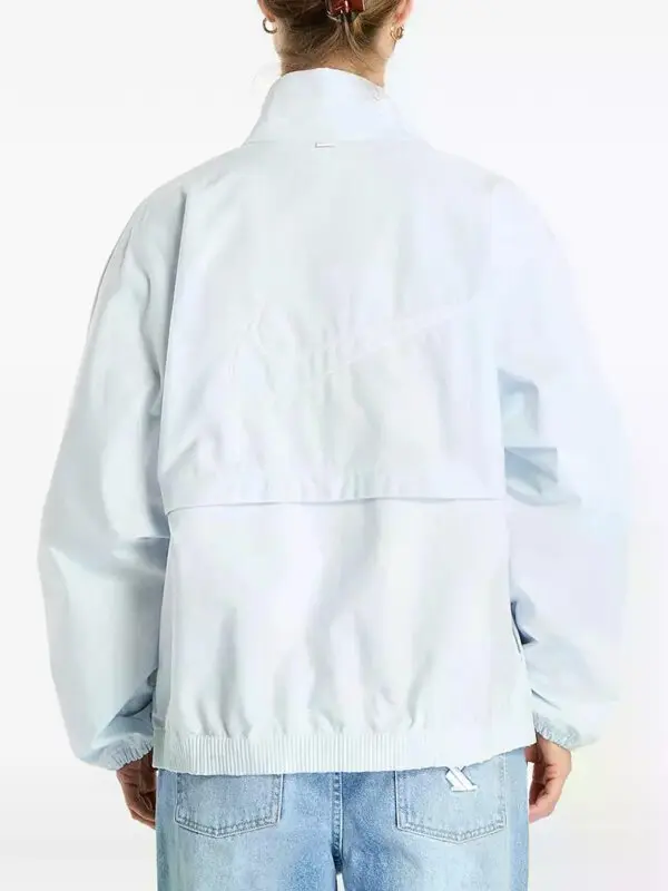 Nike Swoosh Logo Zip-fastening Jacket - Blue