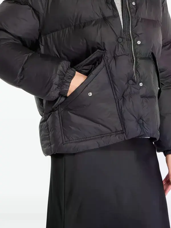 SAMSOE SAMSOE Quilted Padded Jacket With Drawstring Hood