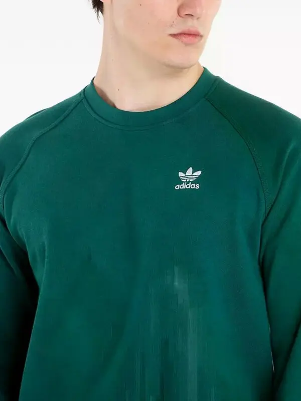 Adidas Trefoil Logo Patch Crewneck Sweater