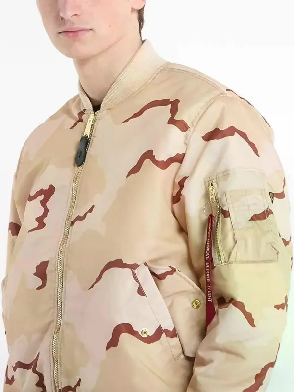 Alpha Industries Ma-1 Camouflage Bomber Jacket