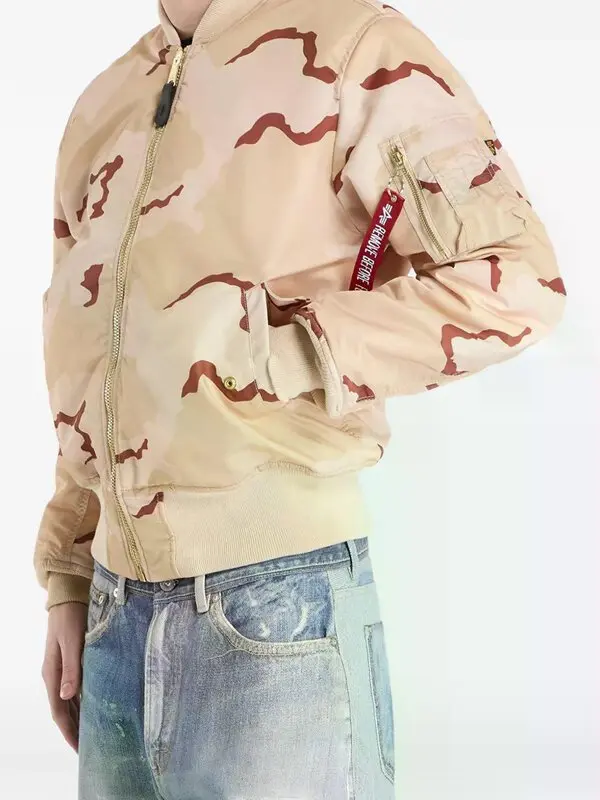 Alpha Industries Ma-1 Camouflage Bomber Jacket